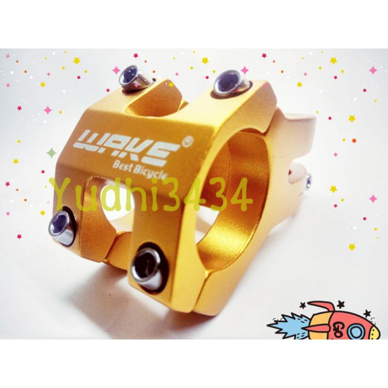 Jual Stem mtb sepeda gunung wake alloy ringan kokoh | Shopee Indonesia