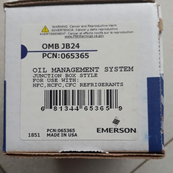 Jual Emerson OMB JB24 / JB1 Oil MS Danfoss, Dixell, Bitzer | Shopee ...