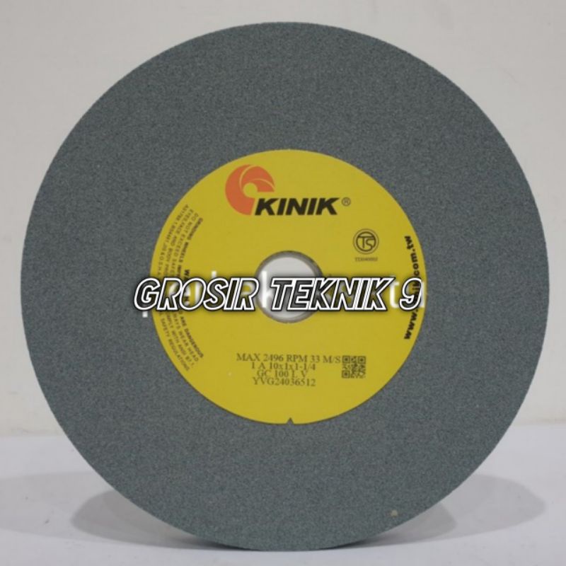Jual Batu Gerinda Duduk 10 inch 250 mm Kinik 10x1x1-1/4 Batu Gurinda ...