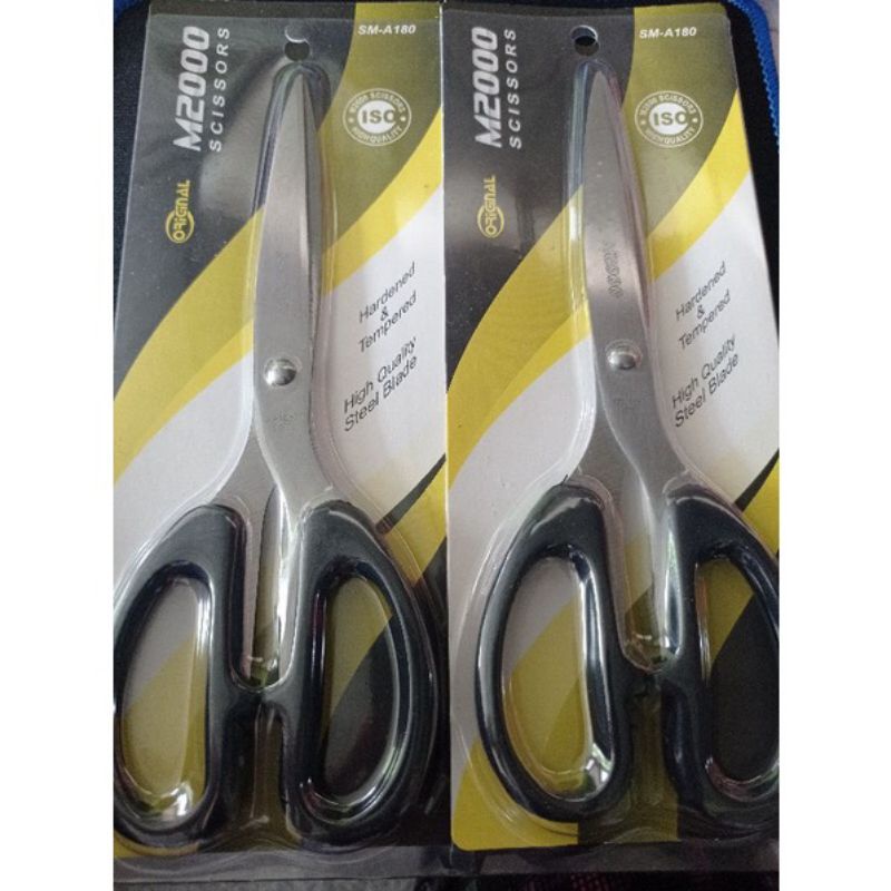 Jual Gunting kertas M2000 besar SM A-180 panjang 20cm murah | Shopee ...