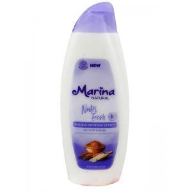 Jual Marina Hand Body Lotion Natural Nutri Fresh 190ml | Shopee Indonesia