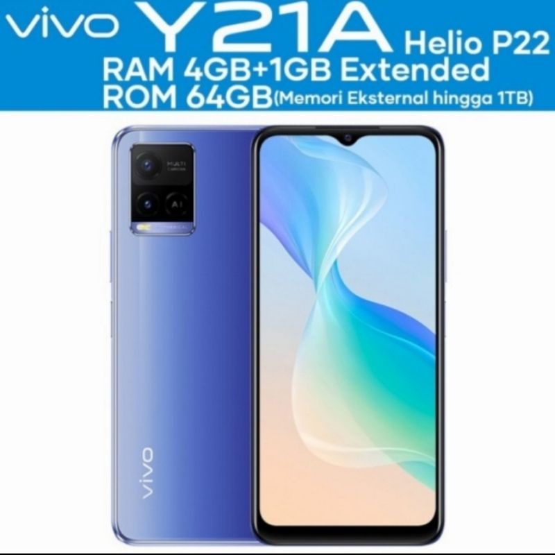 Jual Vivo Y21a 4Gb 64Gb 4 GB 64 GB Garansi Resmi Vivo | Shopee Indonesia