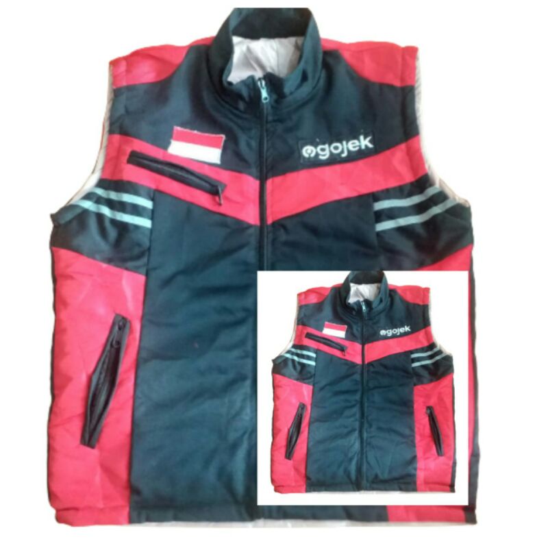Jual rompi gojek driver bahan tebal anti air | Shopee Indonesia