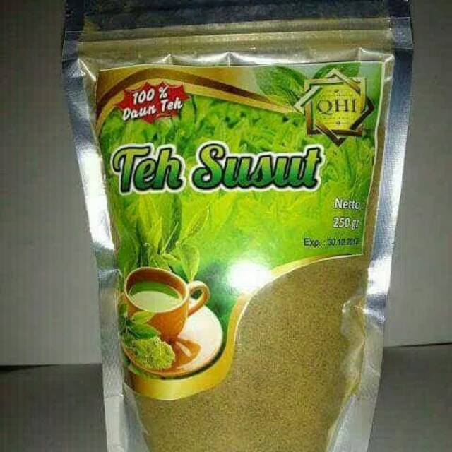 Jual Teh susut hijau 250gr herbal ruqyah qhi/hri | Shopee Indonesia