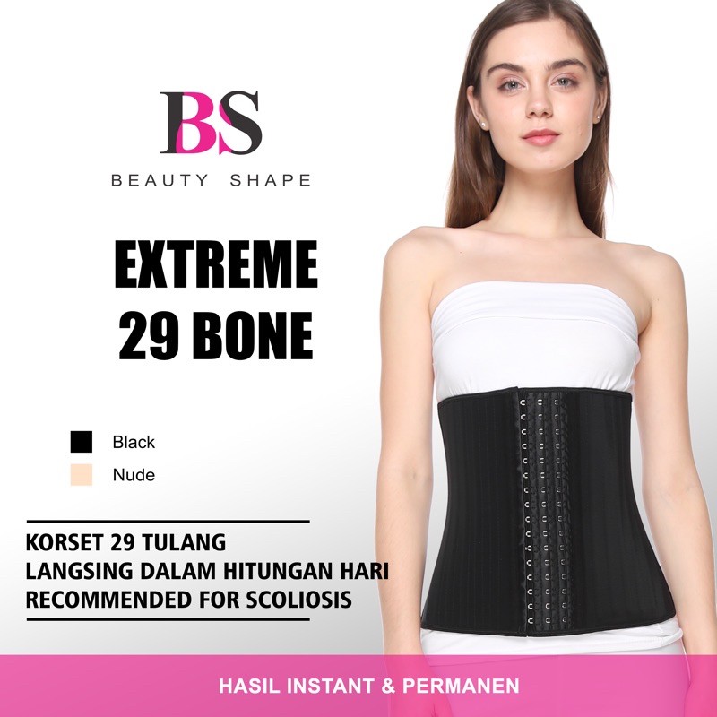 Jual Beauty Shape - Extreme 29 Bone Waist Trainer / Korset Extreme 29 ...