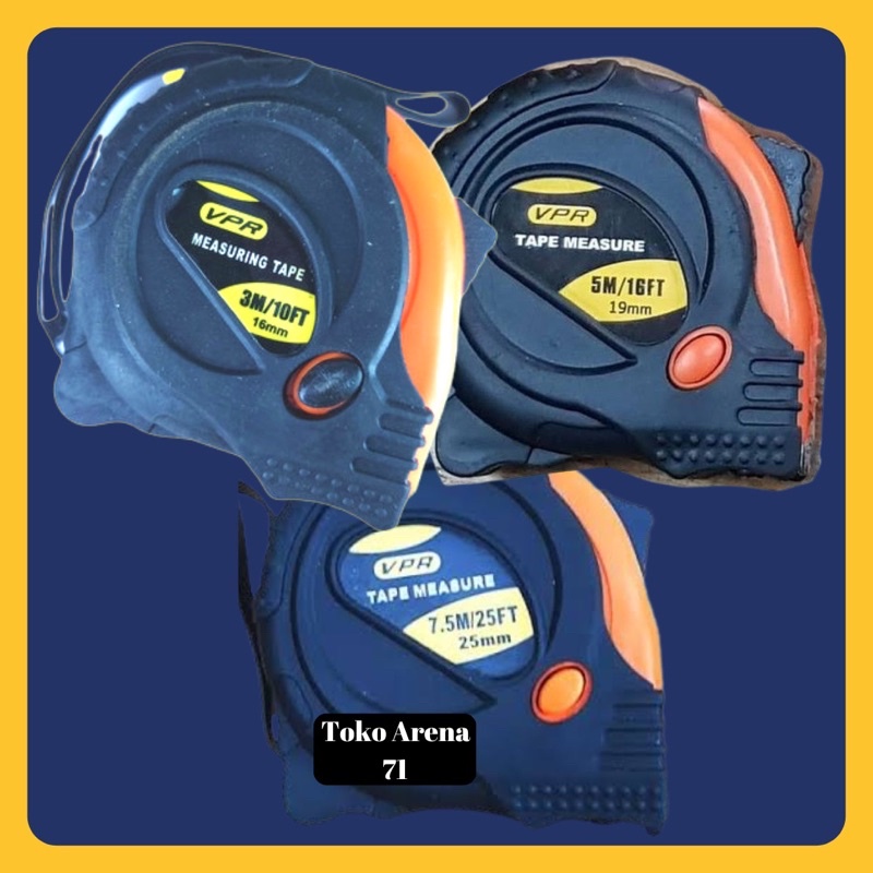 Jual Meteran VPR 3M 3Meter Tukang Bangunan Roll 3 M 3 Meter Jaket ...