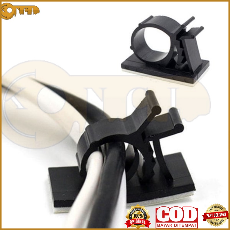 Jual BULAT Perapi Kabel Klip Diameter 1cm Clip Cable Multipurpose ...