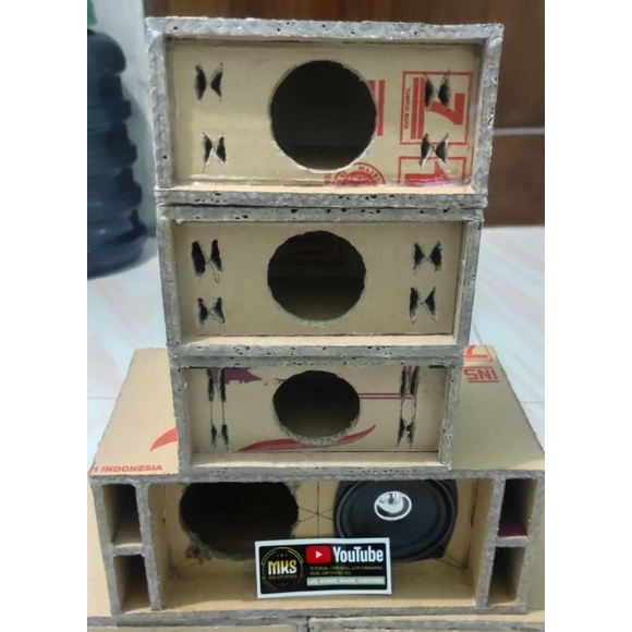 Jual BOX LINE ARRAY DOUBLE DAN SINGLE LUBANG SPEAKER 1,5 -2 INCHI ...