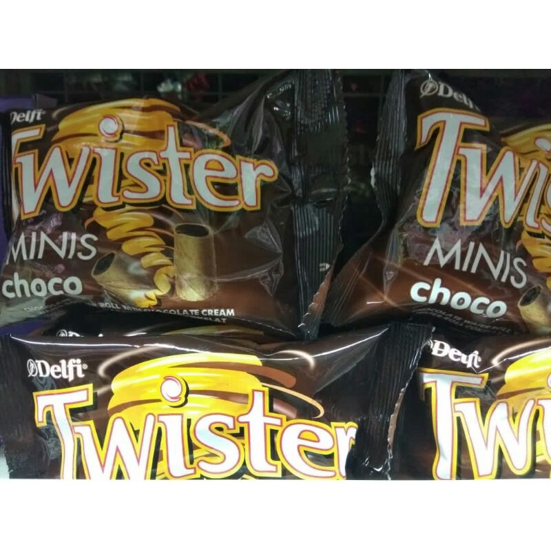Jual DELFI Twister Chocolate 30 gr | Shopee Indonesia