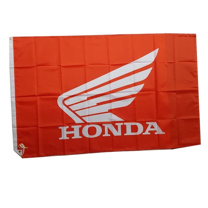 Jual B89 Bendera Besar Dinding Honda Motor CBR Racing Team AHM 150x90cm ...