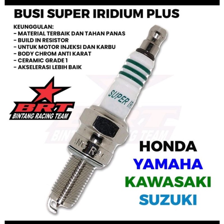 Jual Busi Super Iridium BRT Racing Vario 125 old 150 old All new 125 150 BRT | Shopee Indonesia