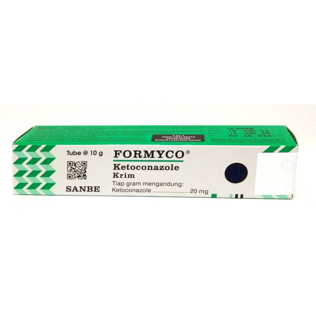 Jual Formyco 2% Cr 10g (per Tube)/Krim Membantu Menghilangkan Jamur ...