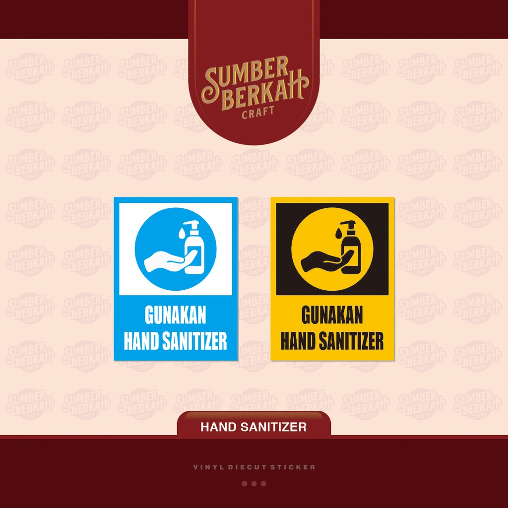 Jual STICKER HAND SANITIZER (satuan) | Shopee Indonesia