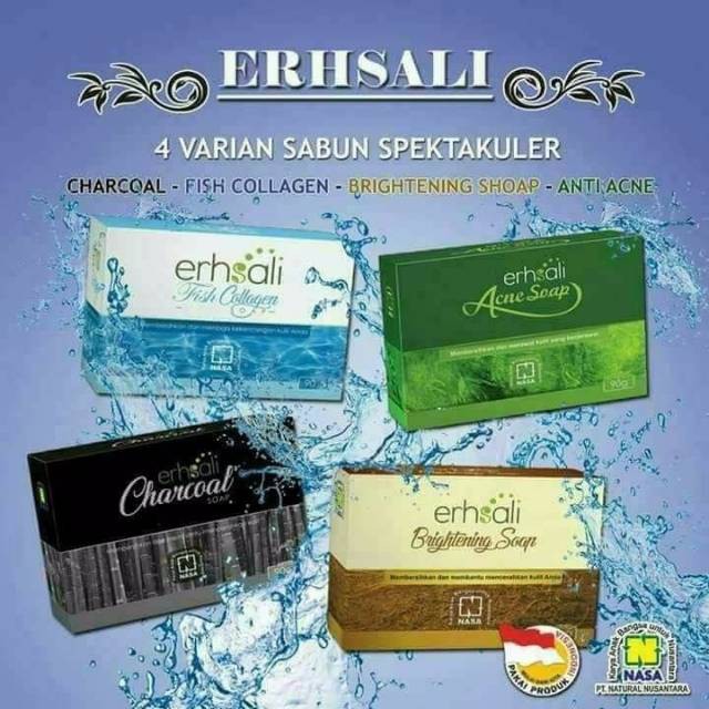 Jual Varian Ershali Nasa - Sabun Pembersih Wajah Herbal Nasa | Shopee ...