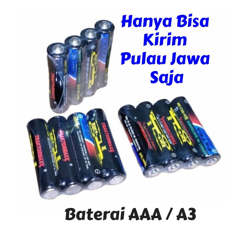 Jual Baterai Battery Batery AAA - A3 - A 3 - AA - A2- A2 Per PCS / Per ...
