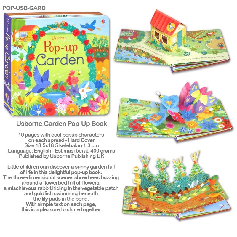 Jual Usborne POP UP Jungle Dinosaurs Sleeping Beauty Cinderella Space ...