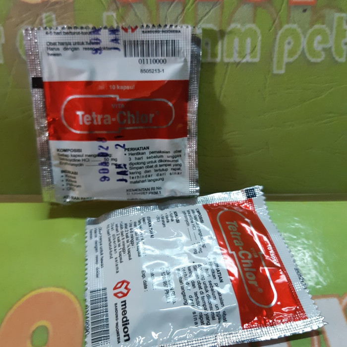 Jual obat vitamin vita tetrachlor ayam tc 2bungkus tetra chlor ~ tls467 ...
