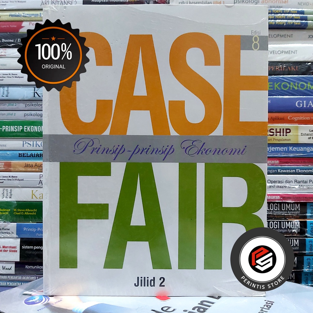 Jual PRINSIP PRINSIP EKONOMI EDISI 8 JILID 2. - Case Fair #ERLANGGA ...