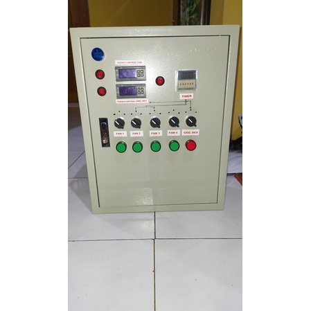 Jual Panel 4 Blower 3 Phase + 1 Heater + Alarm Mati Listrik dengan ...