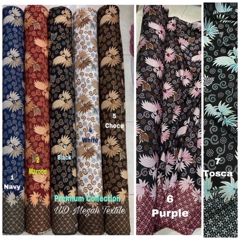 Jual 2025! (B180) Kain Batik Halus Premium Foil Pria Wanita (lb120) Harga per 1meter | Shopee ...
