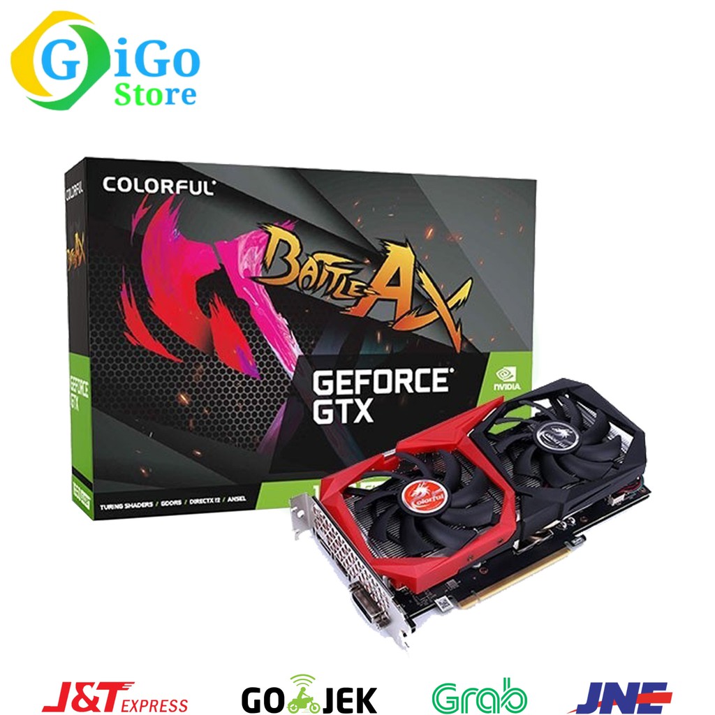Jual VGA Colorful GeForce GTX 1650 EX 4GD6-V Dual Fans For Komputer PC ...