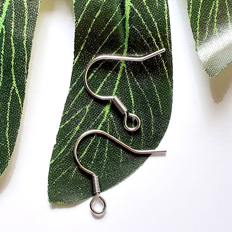 Jual HARGA PER-PASANG Bahan Anting Kait Stainless Steel | Shopee Indonesia