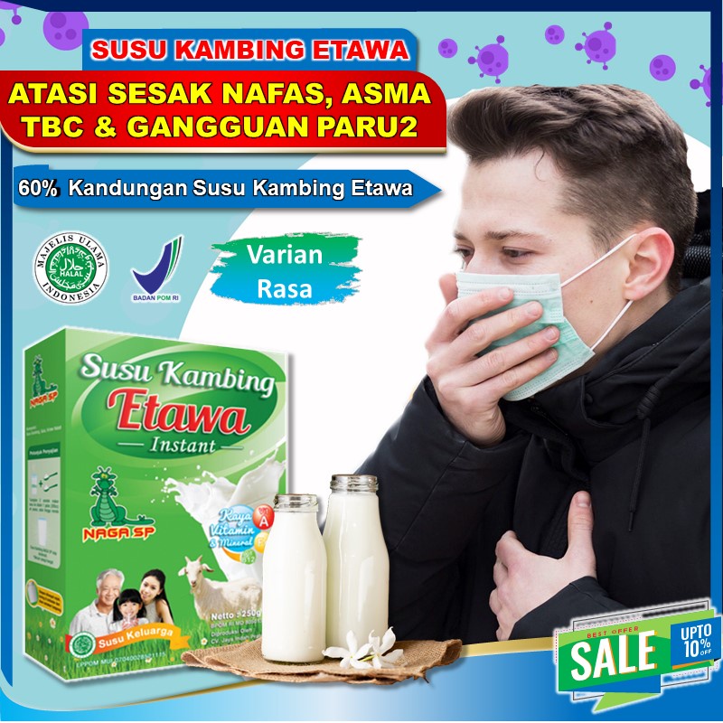 Jual Susu Kambing Etawa Bubuk Murni Obat Asam Lambung Maag Magh Kronis ...