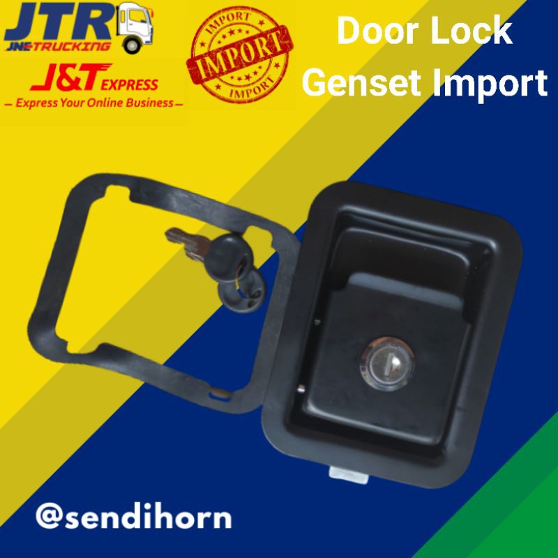 Jual Doorlock Genset Dor Lock Pintu Geser Genset | Shopee Indonesia