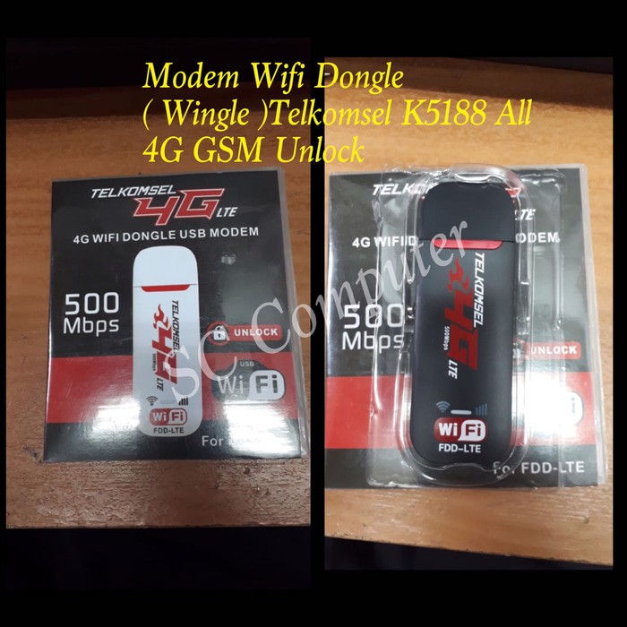 Jual Modem Wifi 4G LTE Telkomsel Flash 500Mbps Unlock All GSM [BEST ...