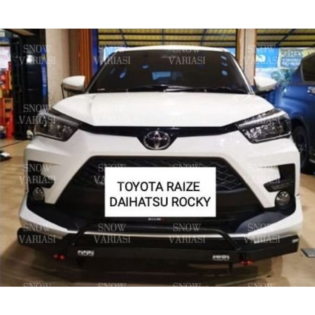 Jual Tanduk Depan Bumper Raize Rocky 2021 2023 2024 2025 UP Full Besi ...