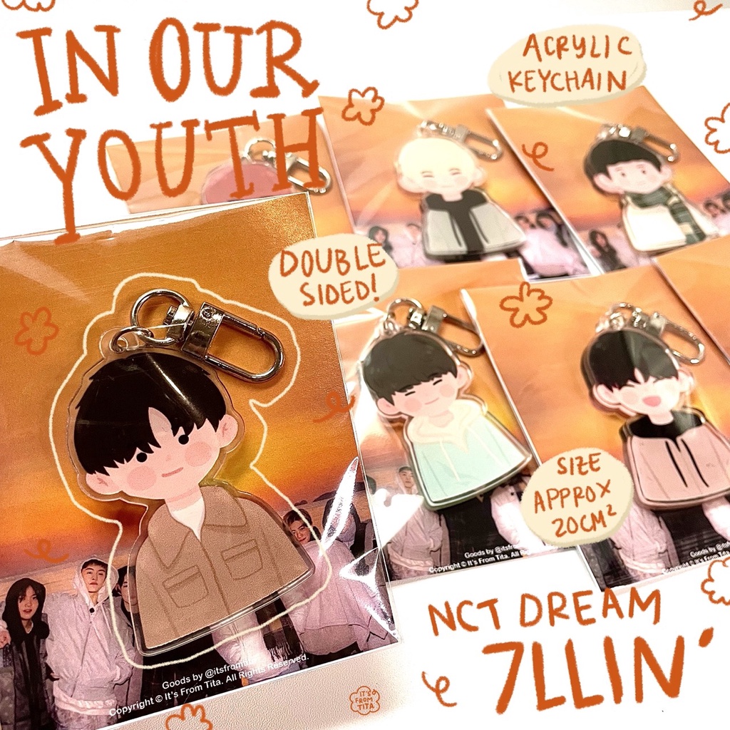 Jual 7llin NCT Dream Keychain Acrylic | Itsfromtita | Shopee Indonesia