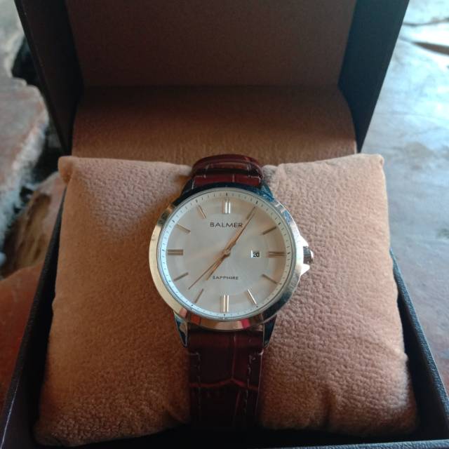 Jual jam tangan bekas//jam tangan balmer wanita (batunya yg habis ...