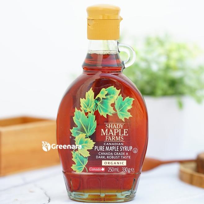 Jual ORGANIC SHADY MAPLE FARMS CANADIAN 250ML / PURE MAPLE SYRUP ...