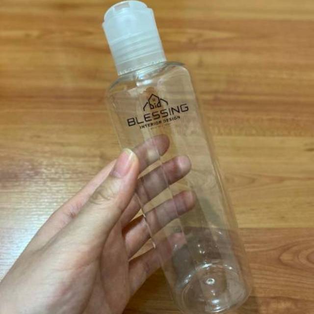 Jual Botol Plastik Kosong Bening 250ml Prestop / Fliptop MURAH ...