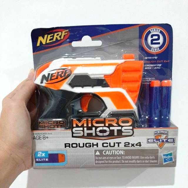 Jual Nerf Micro Shots Rough Cut 2x4 | Shopee Indonesia