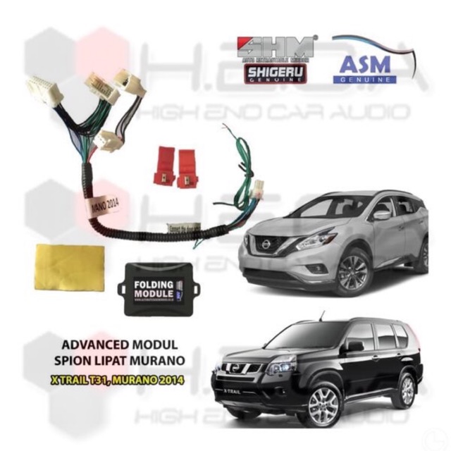 Jual Modul Spion Lipat Otomatis Advanced Module for Nissan XTRAIL T31 ...