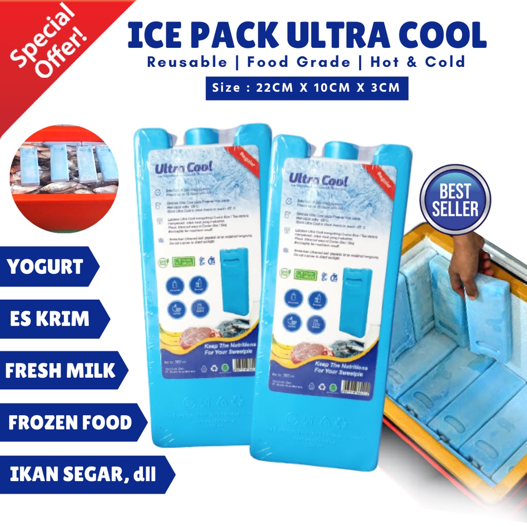 Jual Ice Pack Pengganti Biang Es Ice Pack yang Bagus BISA COD ice pack ...
