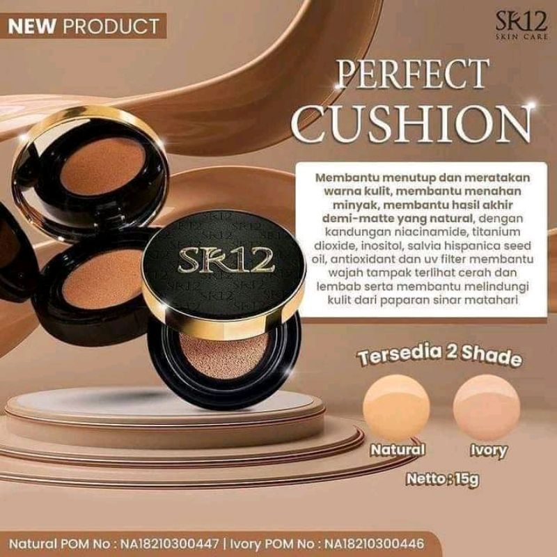 Jual PERFECT CUSHION SR12 / CUSHION / BEDAK BASAH | Shopee Indonesia