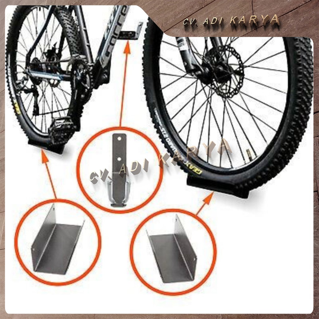 Jual Gantungan Sepeda Dinding Tembok Hanger Dinding Sepeda / HANGER ...
