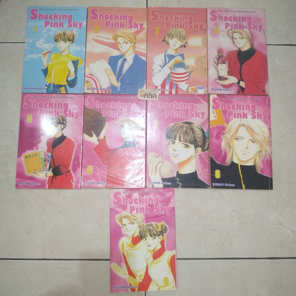 Jual Komik SET Shocking Pink Sky 1-9 Tamat (Akisato Wakuni) | Shopee Indonesia