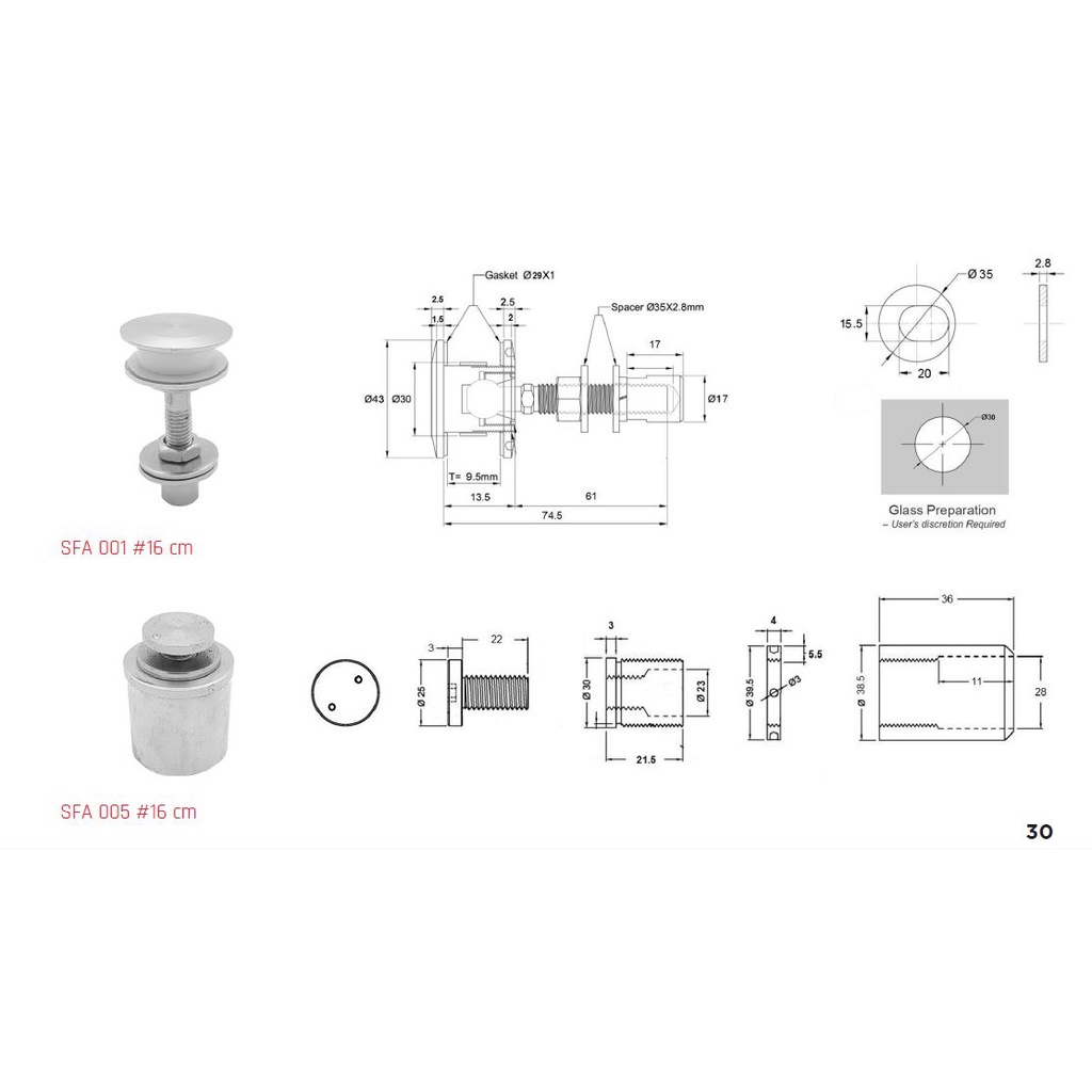 Jual Spider Kaki 1 Fitting Kaca Spider 1 Kaki Curtain Wall Spider ...
