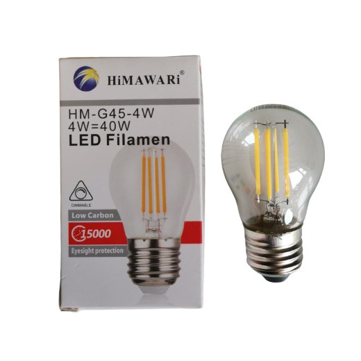 Jual Lampu LED Filamen Pijar warna kuning Untuk Kafe Cafe 4Watt 4W 4Wat ...