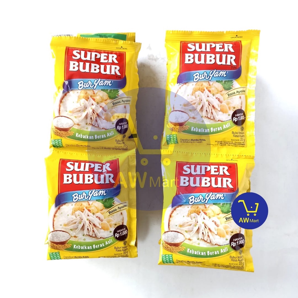 Jual BURYAM RENCENG - SUPER BUBUR RENCENG 10 SACHET X 22GRAM | Shopee ...