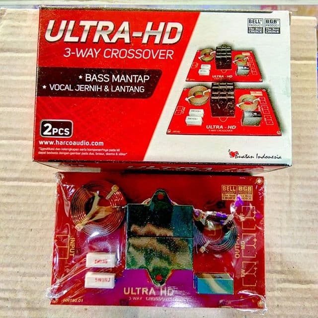 Jual Kit Crossover Bell BGR Ultra-HD Crossover 3 Way UltraHD Ultra HD 3 ...