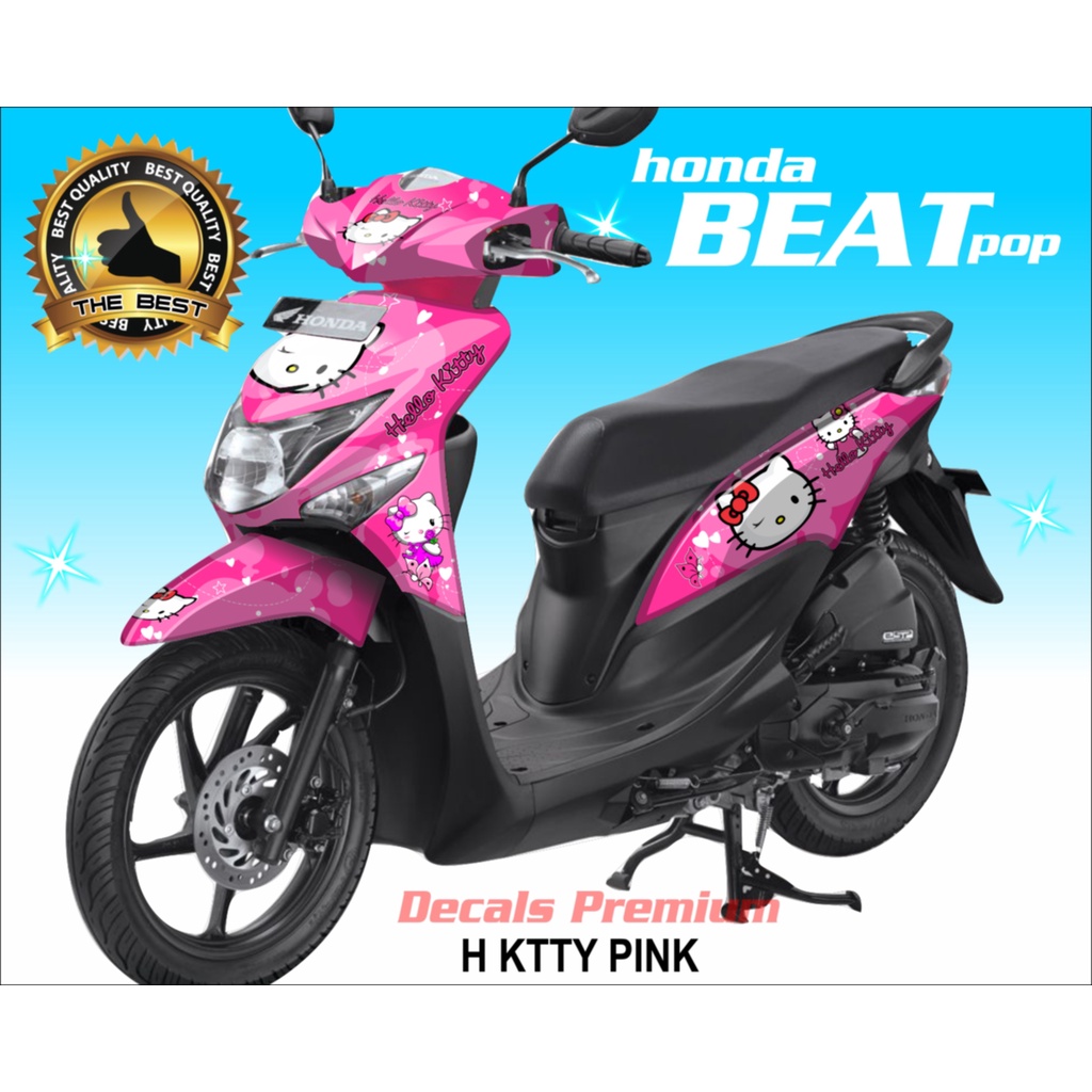 Jual DECAL BEAT POP STIKER FULL BODY BEAT POP MOTIF DORAEMON , HELLO ...