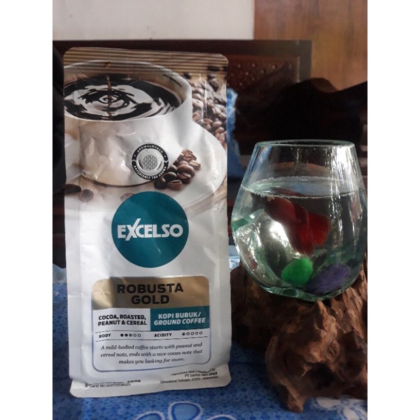 Jual Kopi Excelso Robusta Gold 200g | Shopee Indonesia