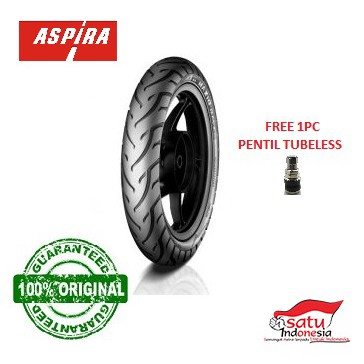 Jual Ban Tubeless Motor Matic Matik Aspira Maxio Rave 80/80-14 FREE 1PC ...