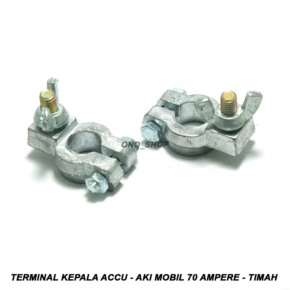 Jual Terminal Kepala Accu - Aki Mobil 70 Ampere - Timah | Shopee Indonesia