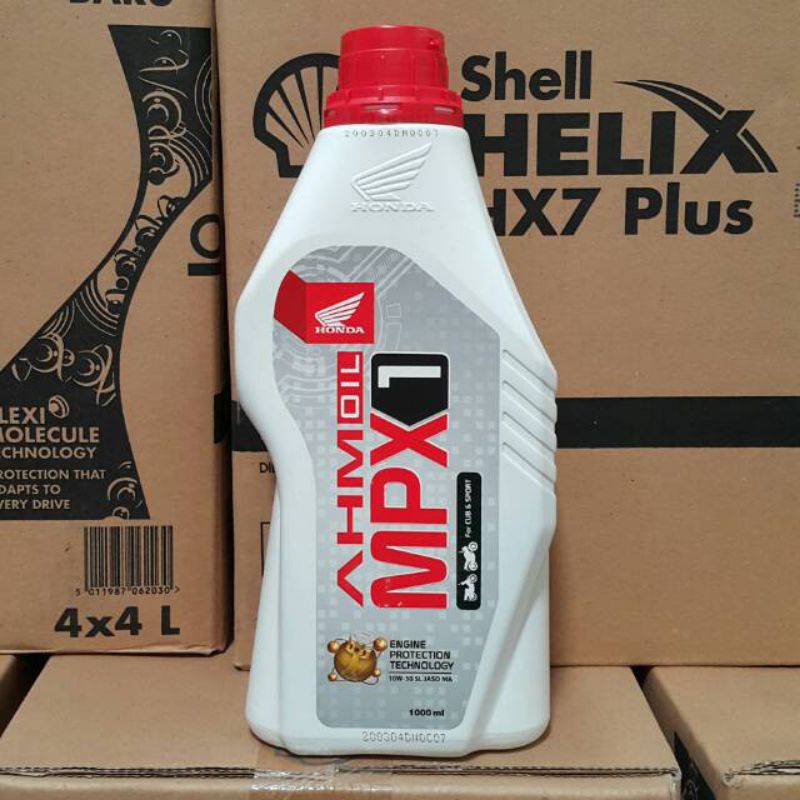 Jual OLI AHM MPX 1 SAE 10W-30 API 1L | Shopee Indonesia