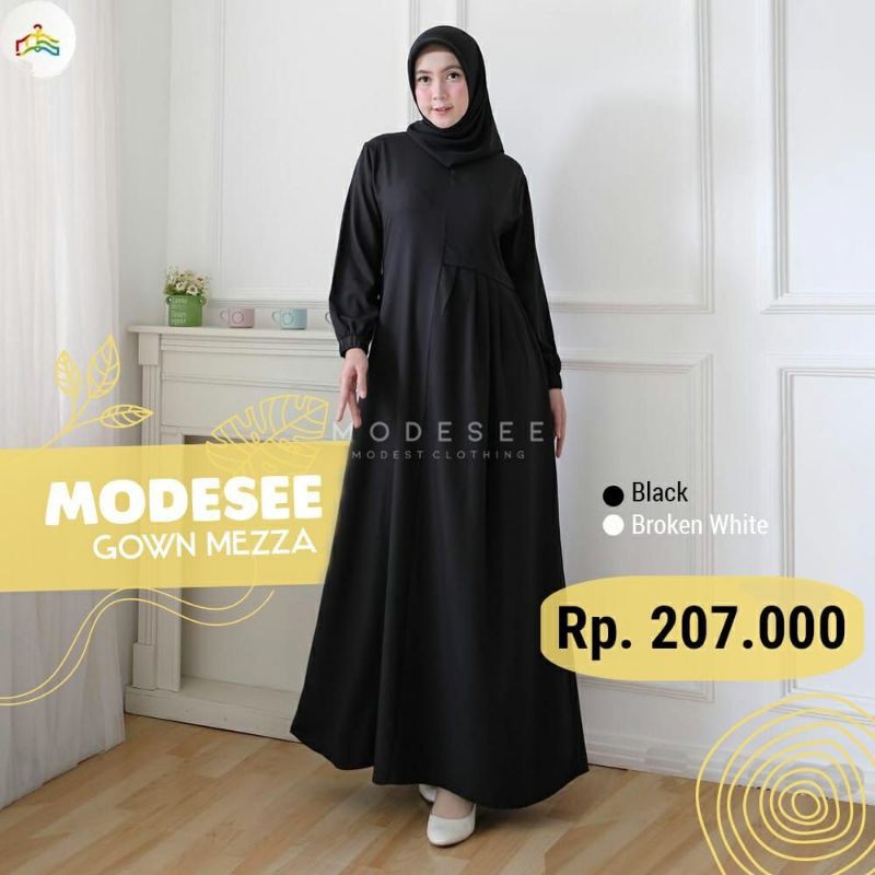 Jual MODESEE GOWN MEZZA | Shopee Indonesia